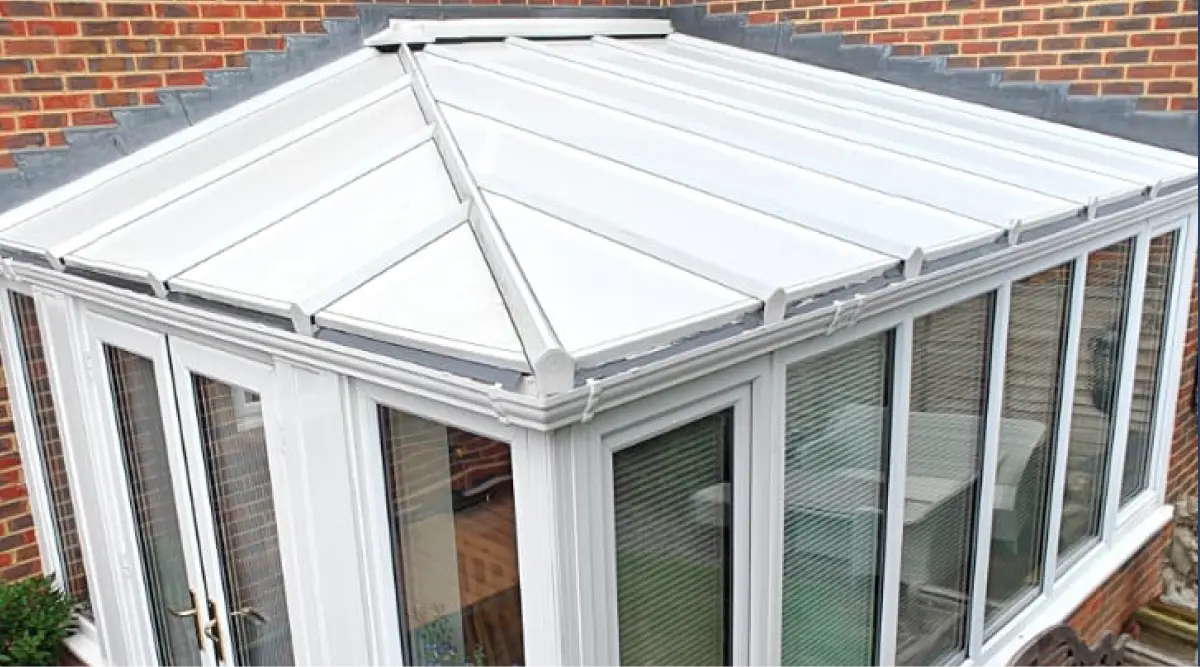 Insulated Conservatory Roof Panels Installed in Kent